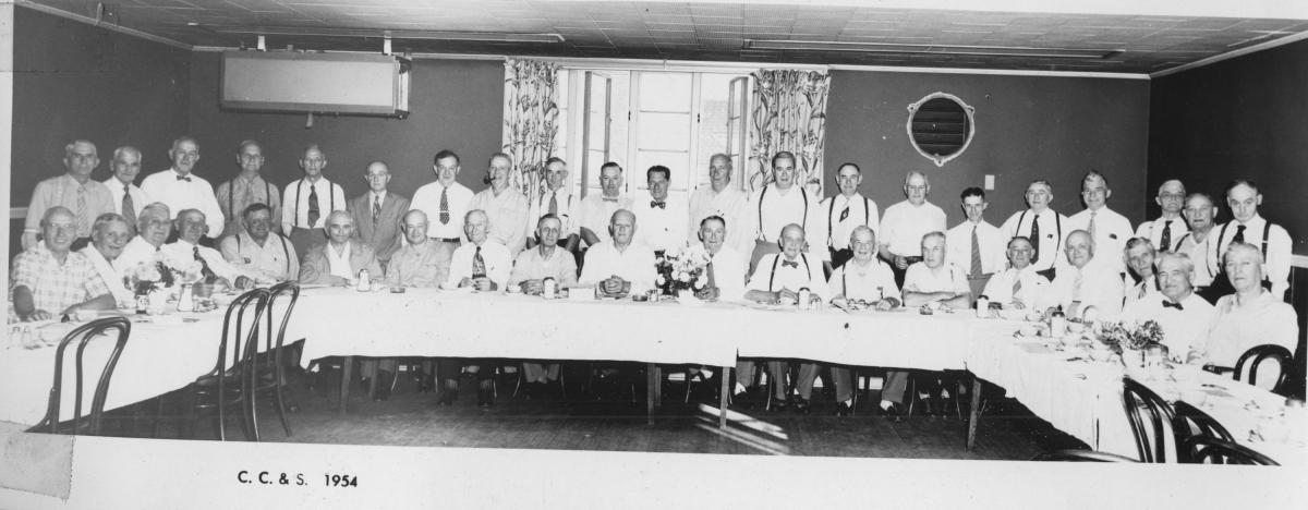 Photo - CC&S Club 1954 | The Nickel Plate Archive