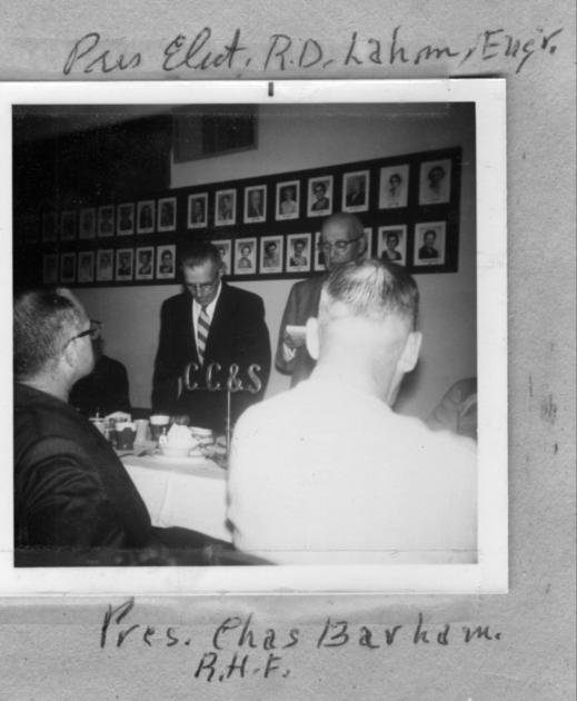 Photo - CC&S Club Pres. Charles Barham | The Nickel Plate Archive