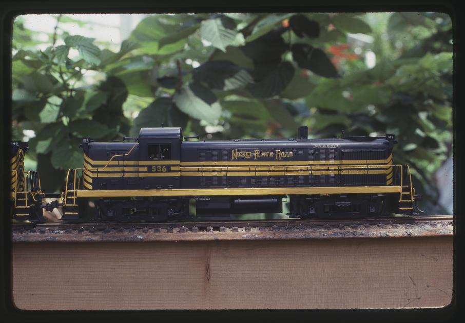 O-Scale RS-3 #536 in August 1981 | The Nickel Plate Archive