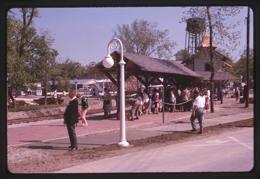 Opening of Cedar Point & Lake Erie Railroad in Sandusky OH in May 1963 ... Opening of Cedar Point & Lake Erie Railroad in Sandusky OH in May 1963 ...