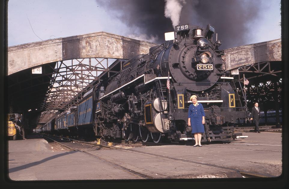 2-8-4 Berkshire #759 in May 1969 | The Nickel Plate Archive