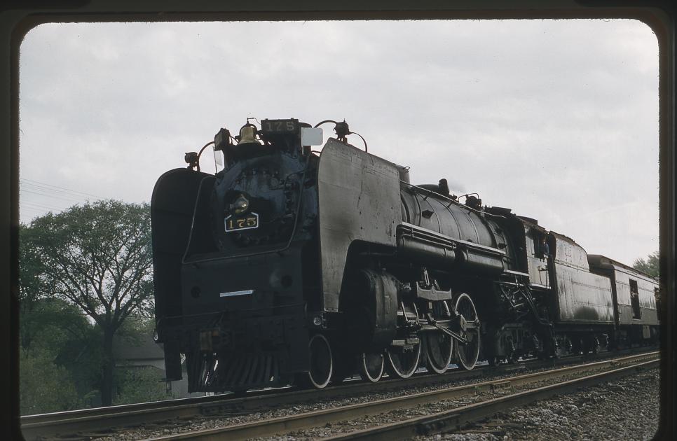 4-6-4 Hudson #175 in May 1958 | The Nickel Plate Archive