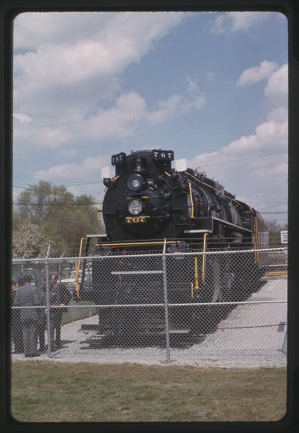 2-8-4 Berkshire #767 in Fort Wayne IN in May 1963 | The Nickel Plate Archive