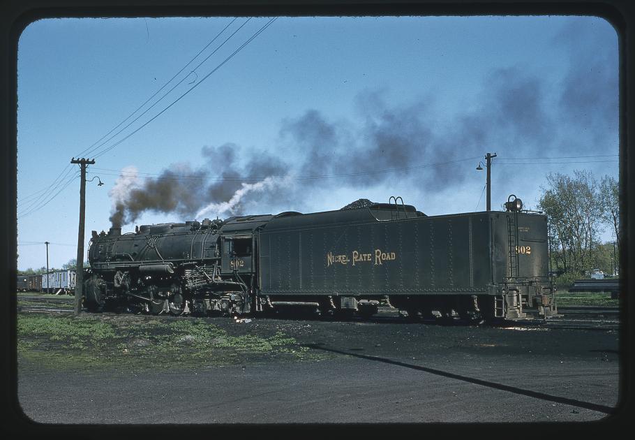 2-8-4 Berkshire #802 in Norwalk OH | The Nickel Plate Archive