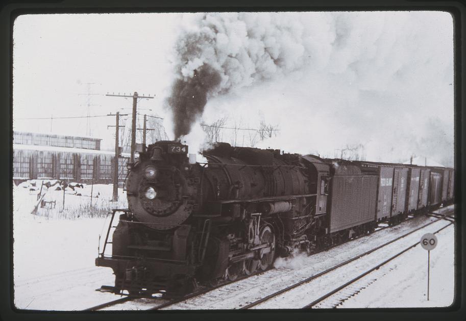 2-8-4 Berkshire #734 | The Nickel Plate Archive