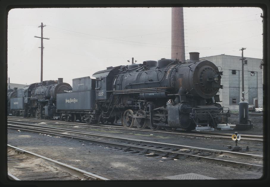 0-8-0 #227 in June 1961 | The Nickel Plate Archive