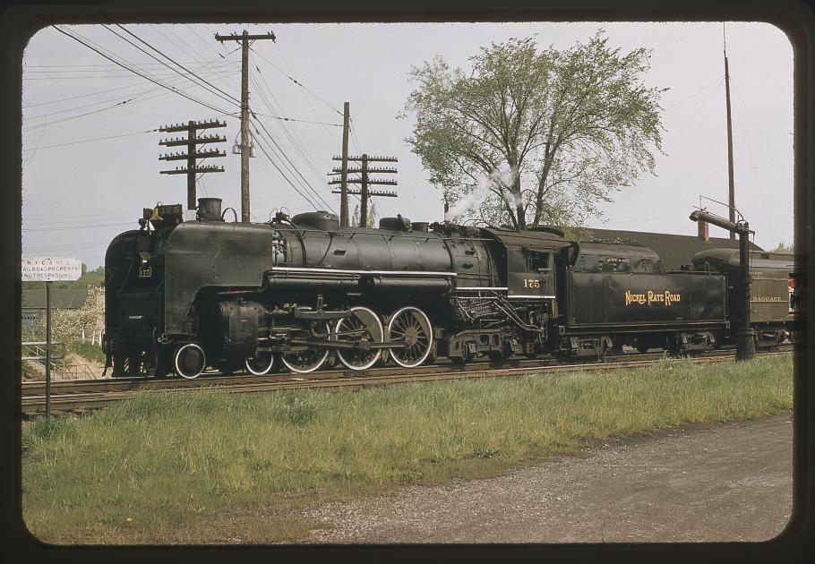 4-6-4 Hudson #175 in Aneola NY in May 1958 | The Nickel Plate Archive