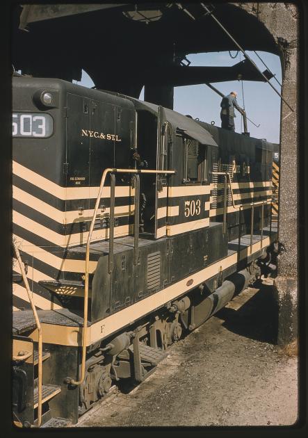 GP9 #503 in October 1959 | The Nickel Plate Archive