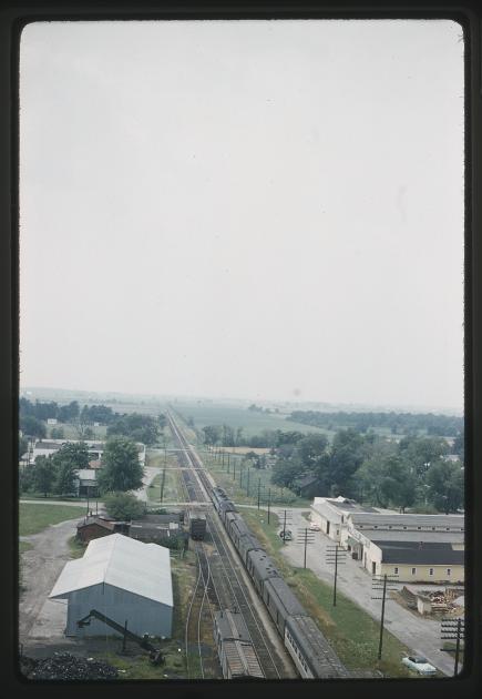 Passenger train #7 in McComb OH in August 1961 | The Nickel Plate Archive