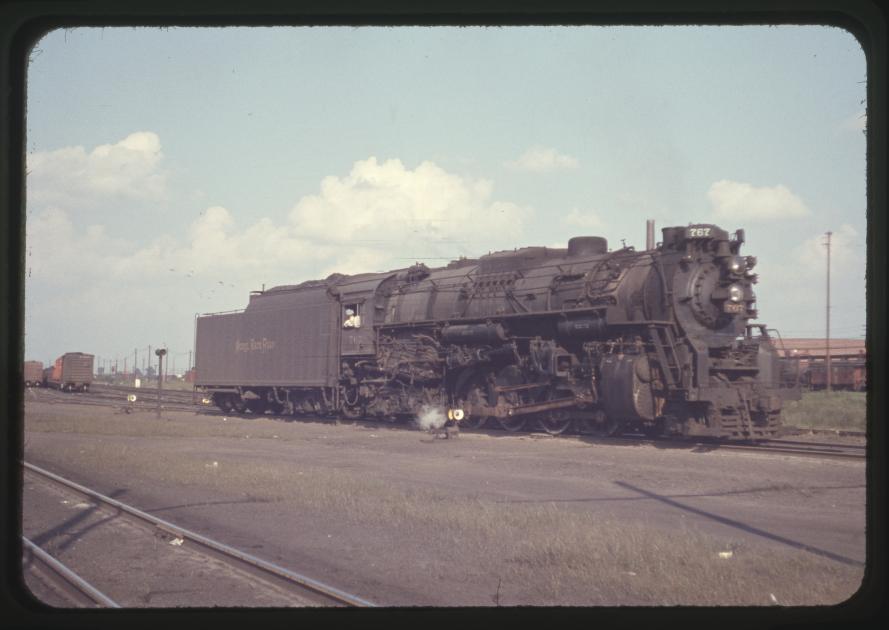 2-8-4 Berkshire #767 in the 1950s | The Nickel Plate Archive