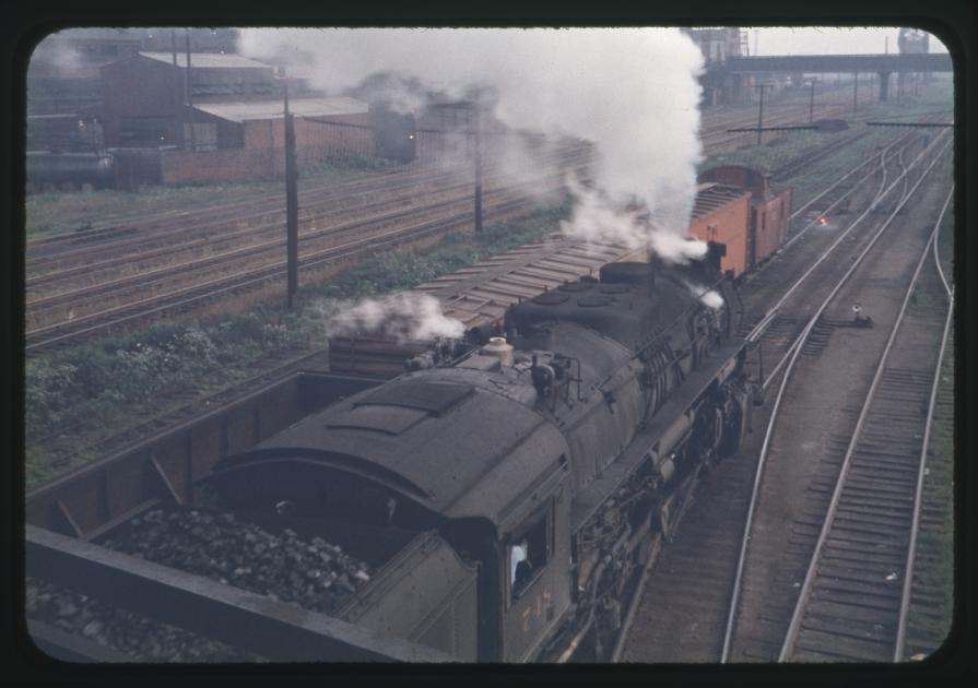 2-8-4 Berkshire #748 in the 1950s | The Nickel Plate Archive