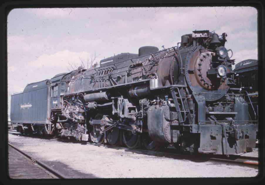 2-8-4 Berkshire #745 in June 1961 | The Nickel Plate Archive