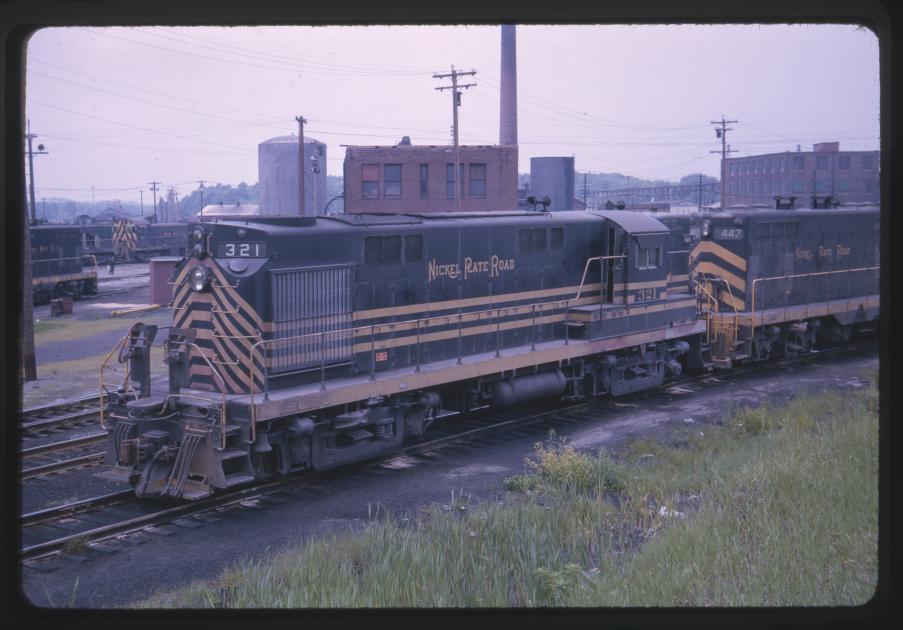 Rebuilt AS-16 #321 and GP7 #447 in Brewster OH on July 7 1964 | The ...