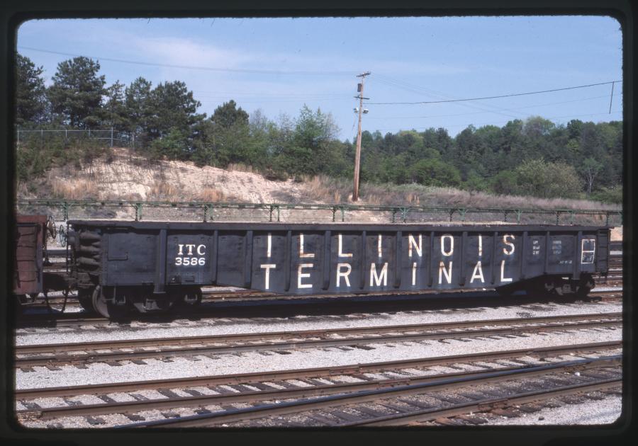 Illinois Terminal gondola #3586 in Atlanta GA in May 1986 | The Nickel ...