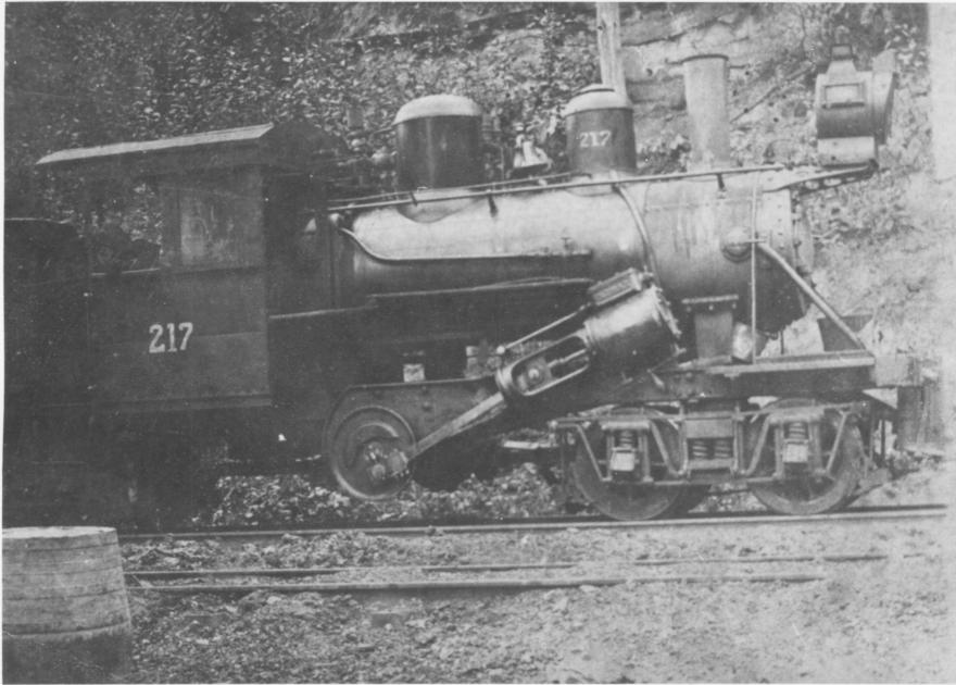 Small Heisler Locomotive # 217 CC&S Col | The Nickel Plate Archive