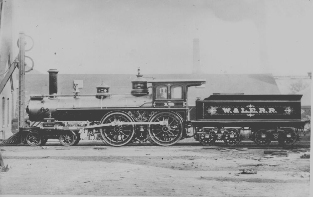 WLE 4-4-0 #0019 Builders Photo | The Nickel Plate Archive