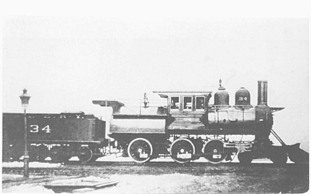 WLE 4-6-0C #034 Paterson N J 1887 | The Nickel Plate Archive