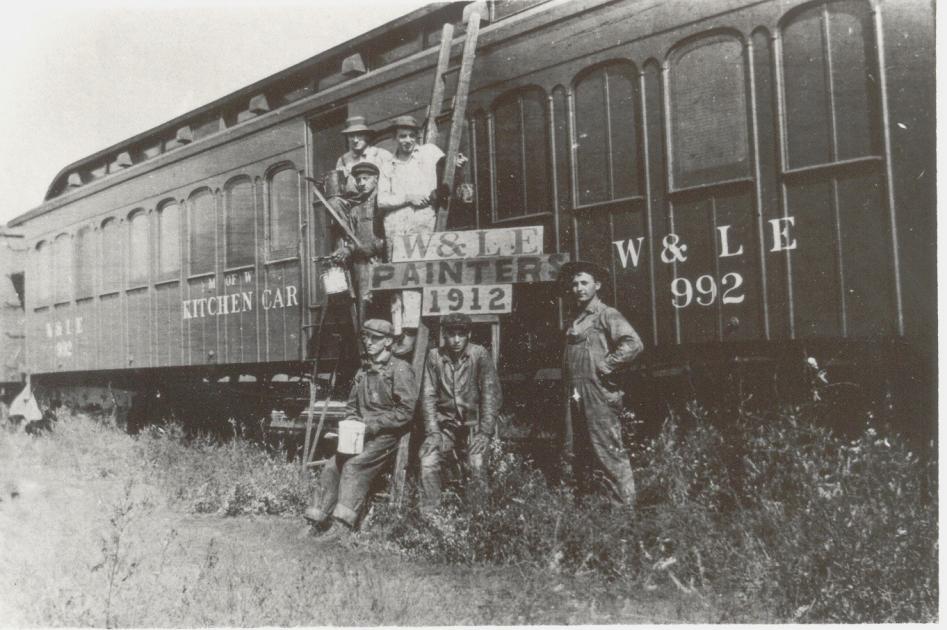 WLE #992 Wdn Kitchen Car Paint Crew 1912 | The Nickel Plate Archive