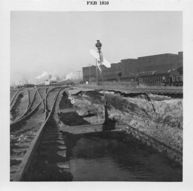 W&LE Bridge Collapse Cleveland OH # 1 CC&S Col | The Nickel Plate Archive