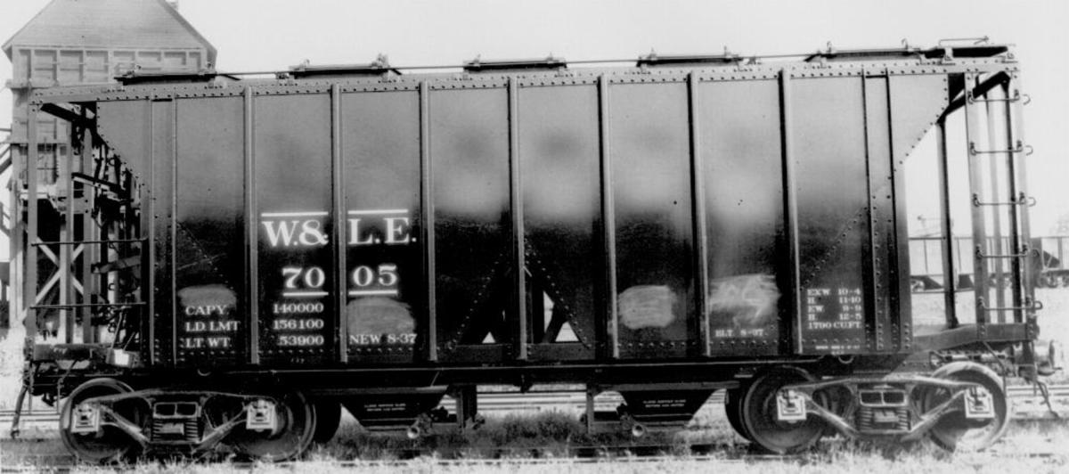 W&LE Covered Hopper 7005 Almost new | The Nickel Plate Archive