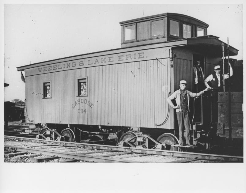 W&LE Caboose 34 Unknown Location & date | The Nickel Plate Archive