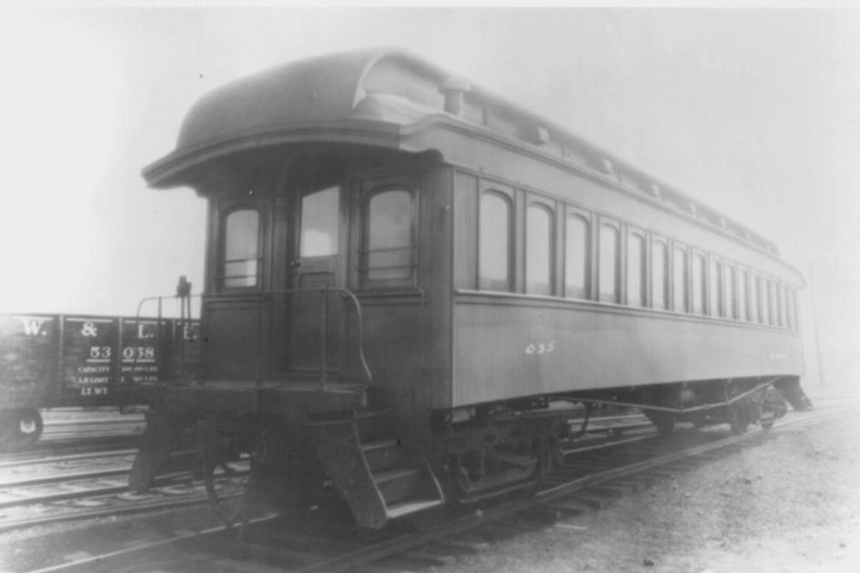 W&LE Coach 035 Open vestibule car | The Nickel Plate Archive
