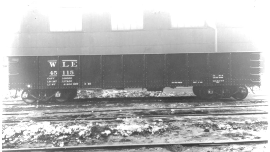 W&LE Gondola 45115 steel 50 ton | The Nickel Plate Archive