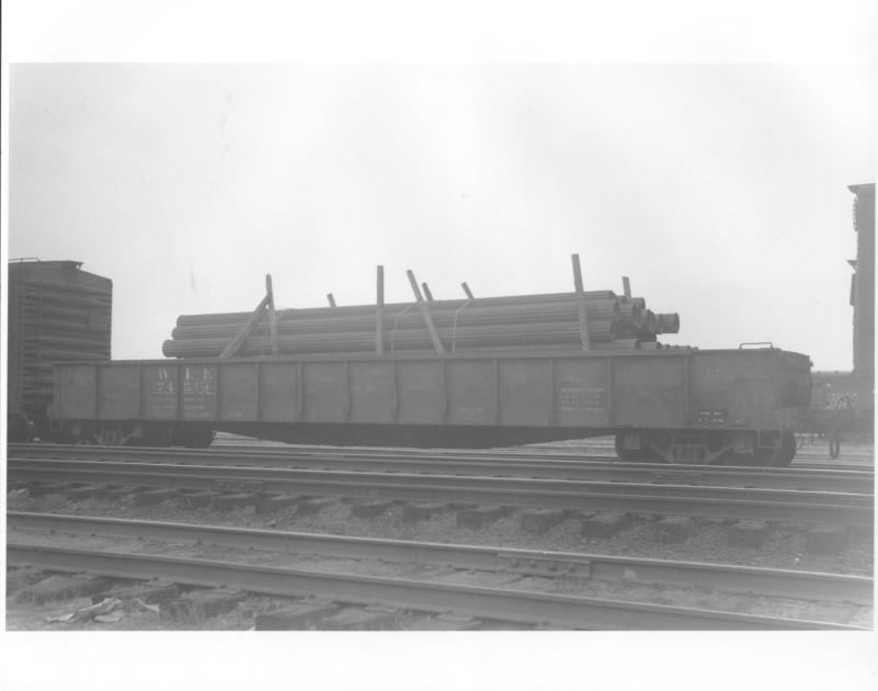 W&LE Gondola 74549 Steel 50 ton | The Nickel Plate Archive
