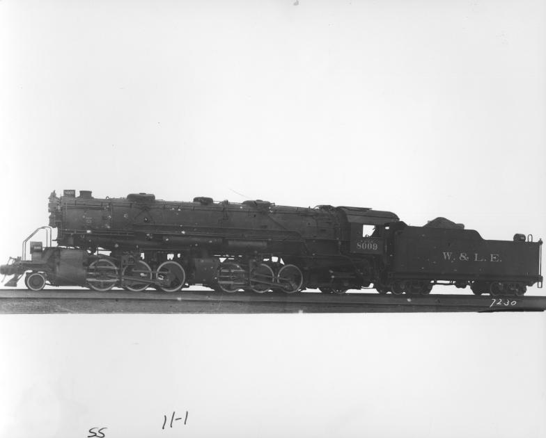 W&LE I-3 8009 Builders Photo | The Nickel Plate Archive