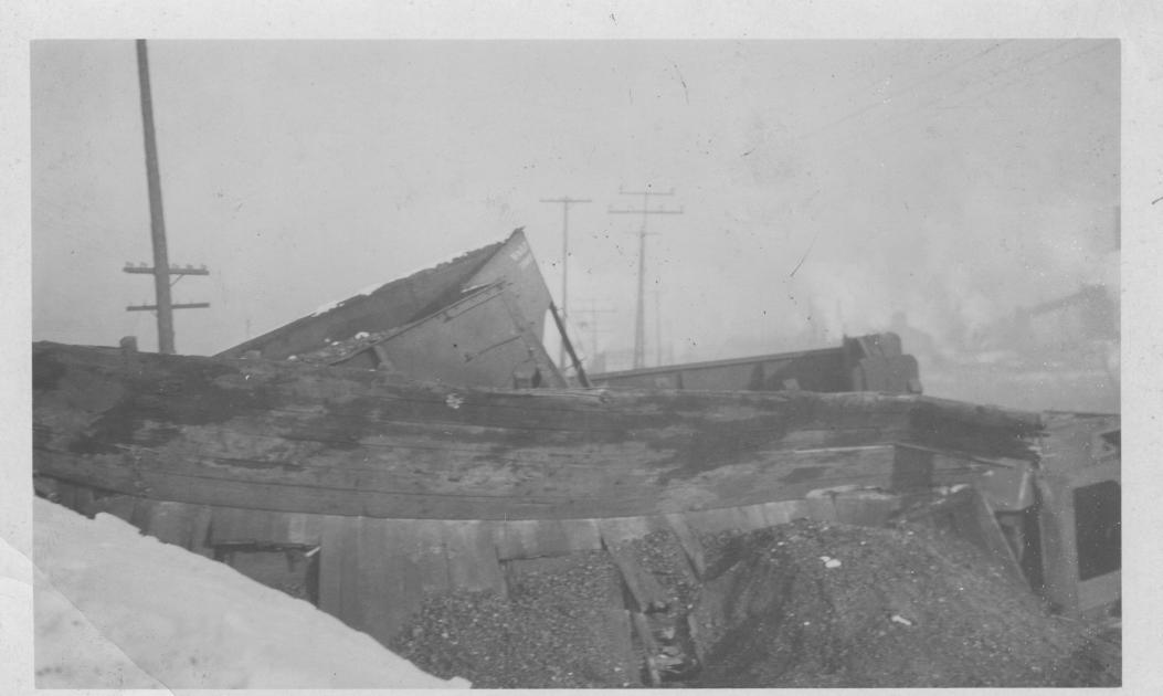 W&LE Wreck Cleveland OH 6016 11-1922 CC&S Col | The Nickel Plate Archive