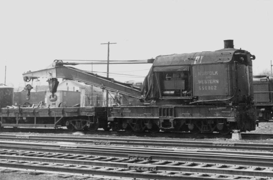 Wreck Crane #X-56002 250T Toledo O.4-16-67 | The Nickel Plate Archive