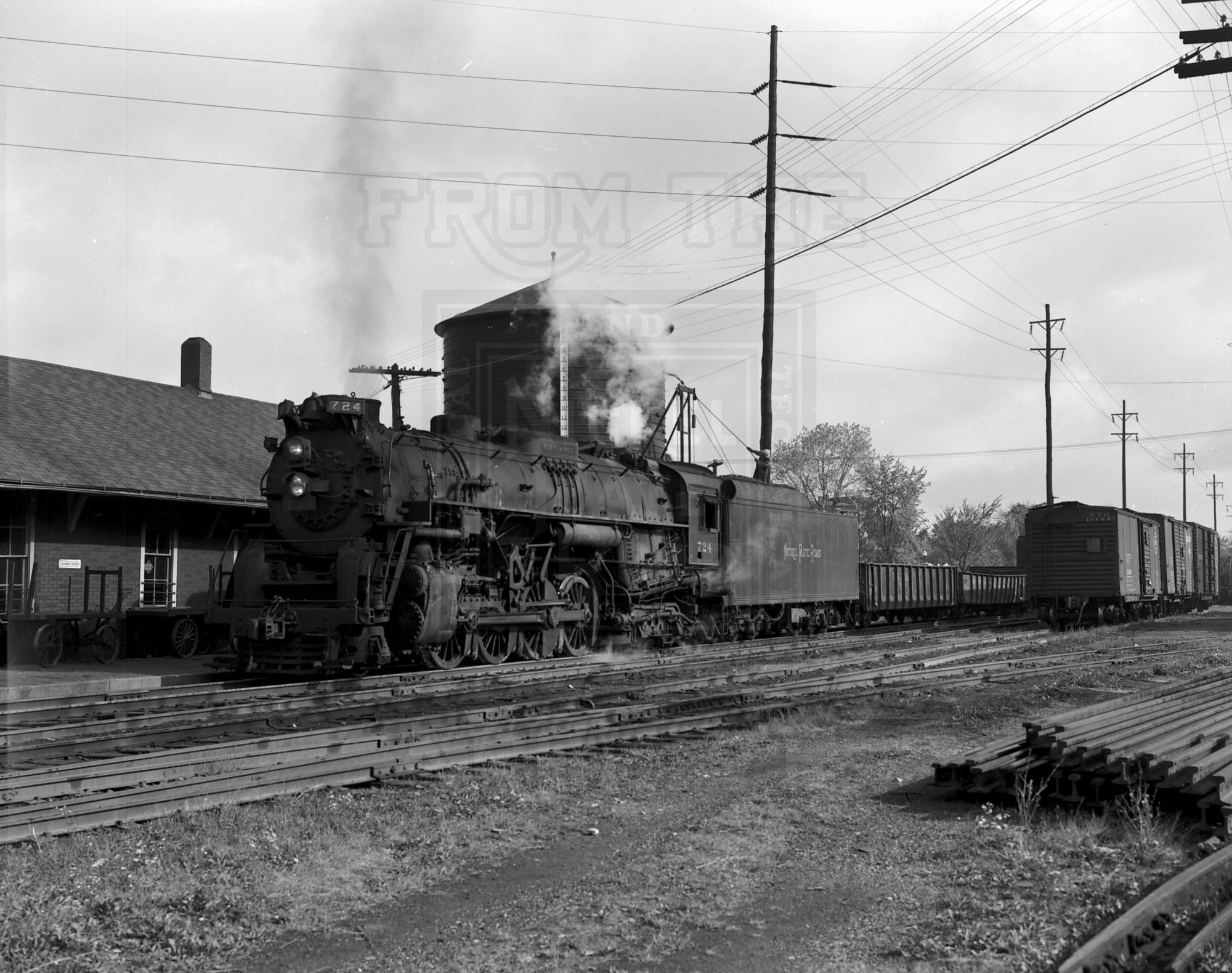 Nkp S 1 724 Celina Oh 10 6 1953 Wmc The Nickel Plate Archive