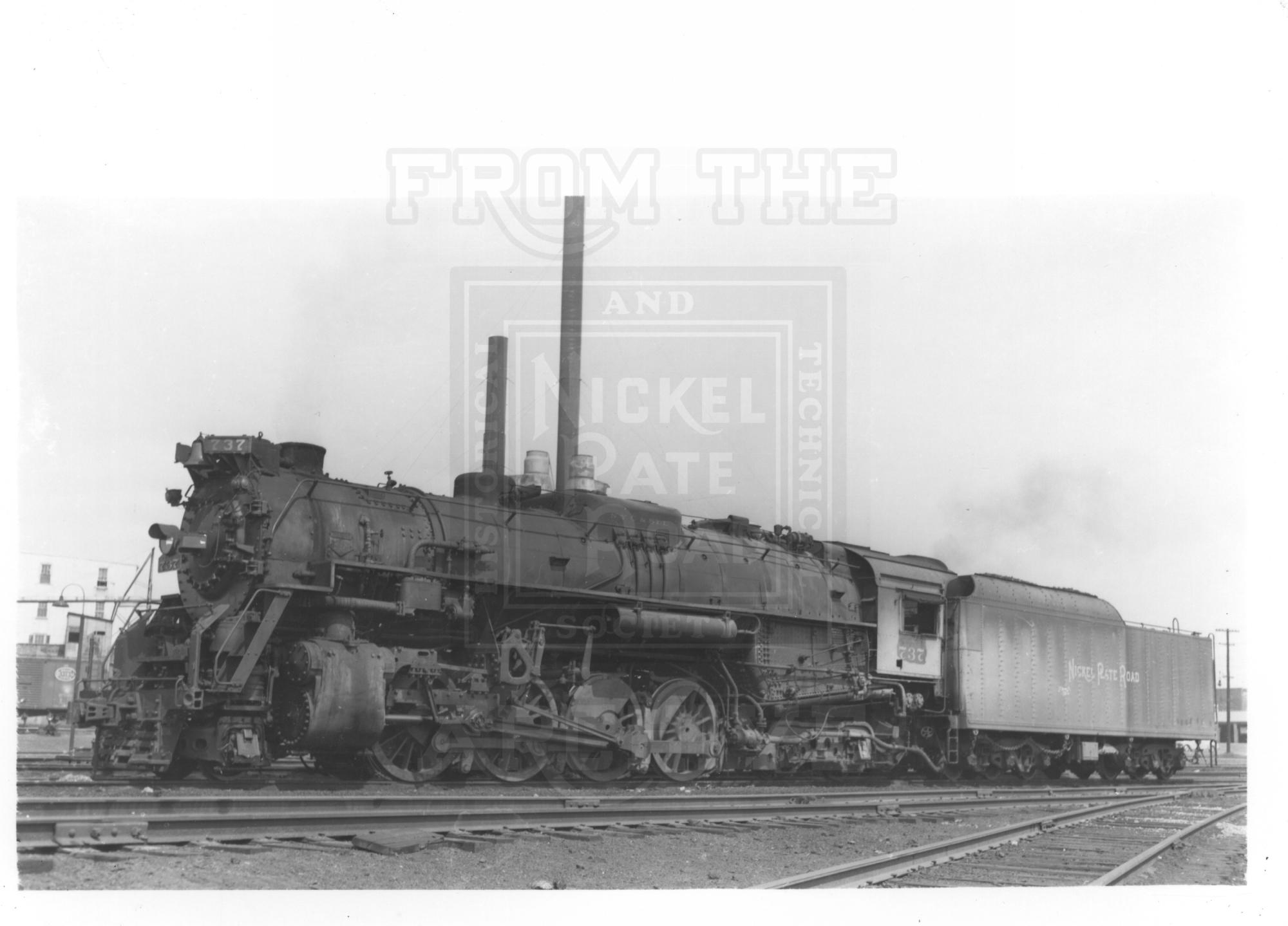 NKP S-1 737 Peoria IL 7-30-1950 JBO | The Nickel Plate Archive NKP S-1 737 Peoria IL 7-30-1950 JBO | The Nickel Plate Archive