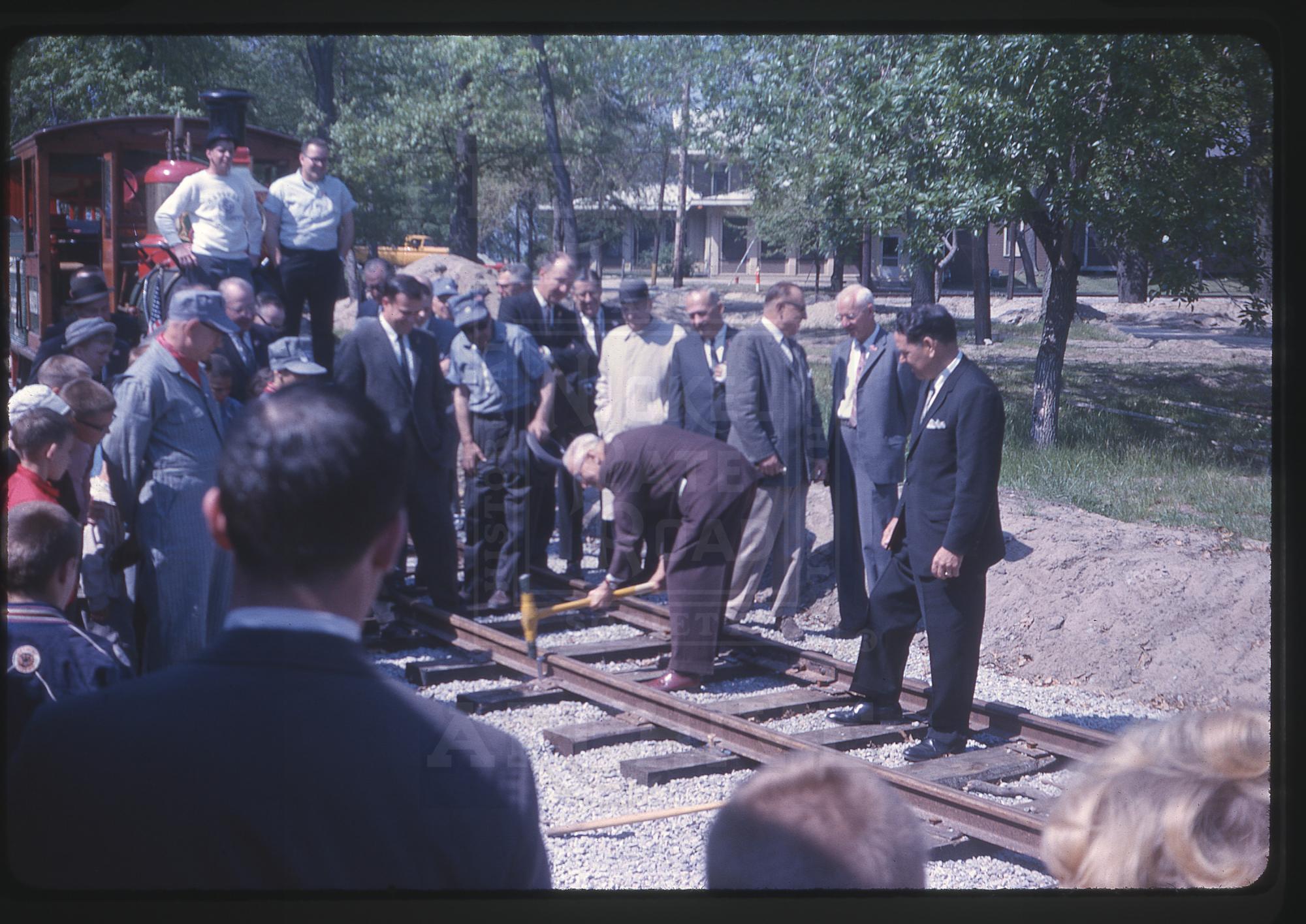 Opening of Cedar Point & Lake Erie Railroad in Sandusky OH in June 1963 ... Opening of Cedar Point & Lake Erie Railroad in Sandusky OH in June 1963 ...